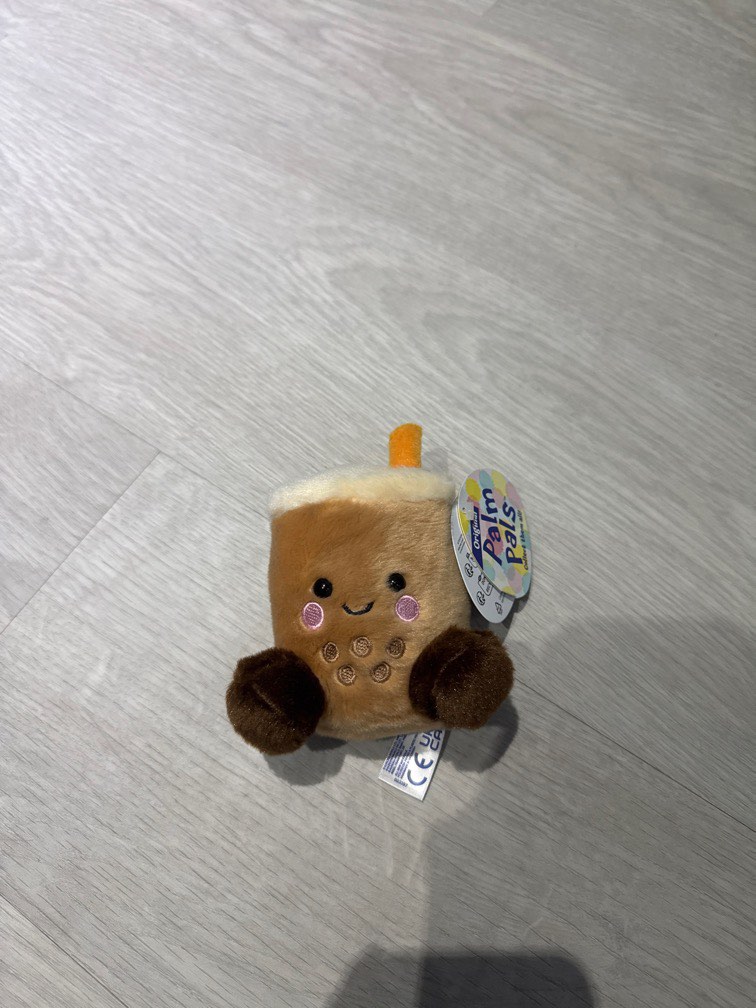 Palm Pals - Milky Tea Boba, Hobbies & Toys, Toys & Games on Carousell