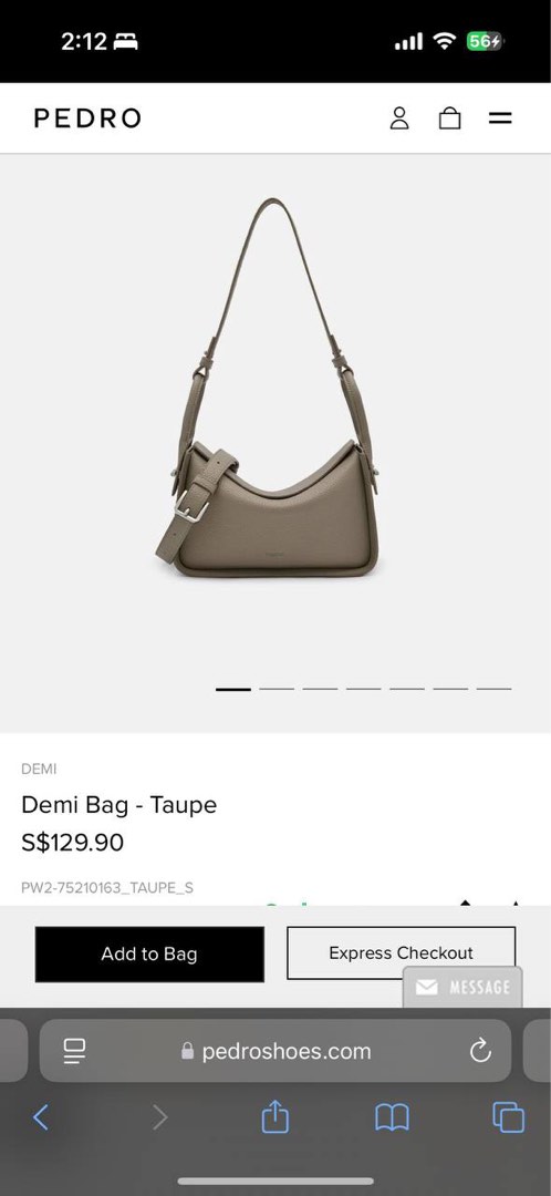Pedro Demi Bag, Women's Fashion, Bags & Wallets, Shoulder Bags on Carousell