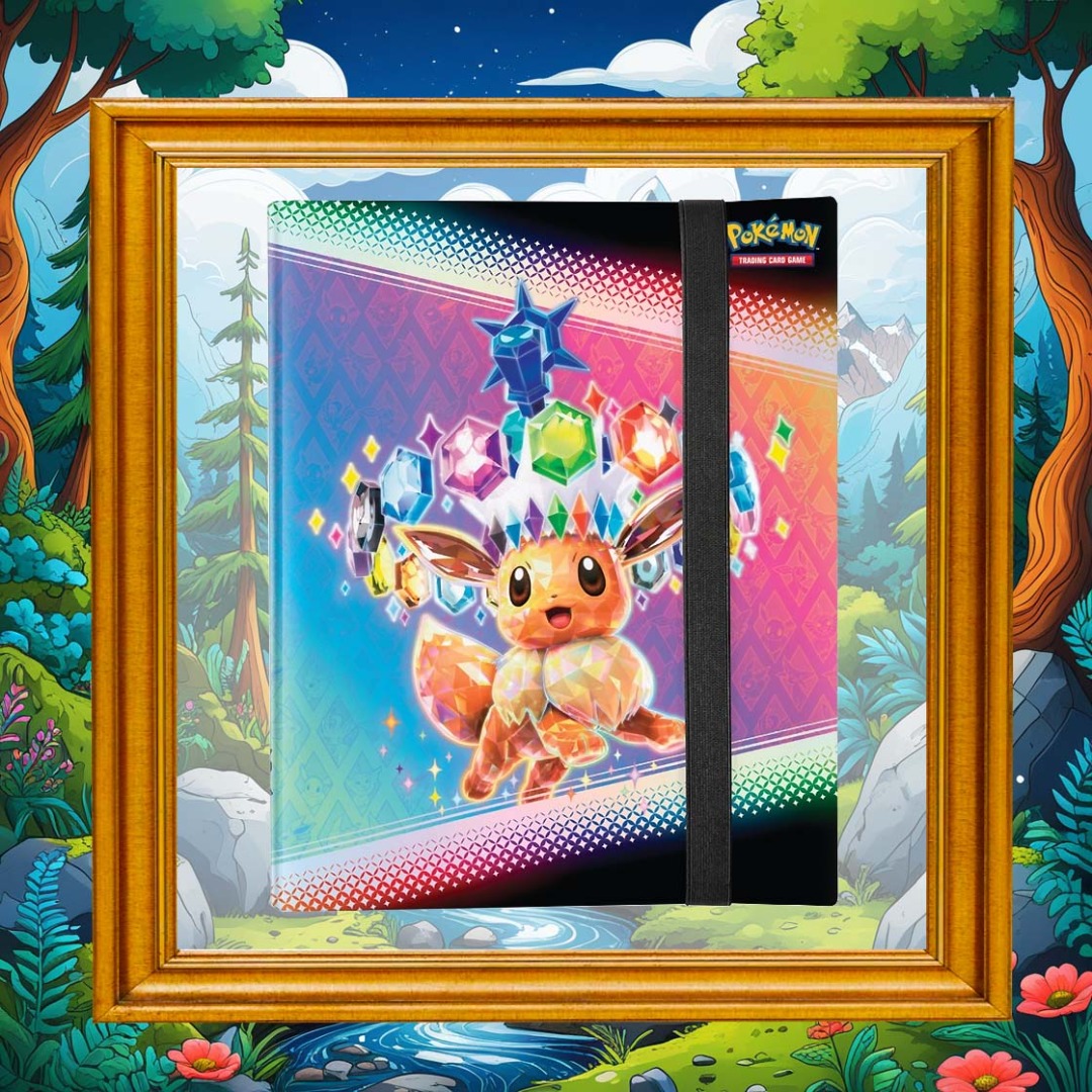 Pokemon TCG: Eevee Binder/ Album from Prismatic Evolutions Binder ...