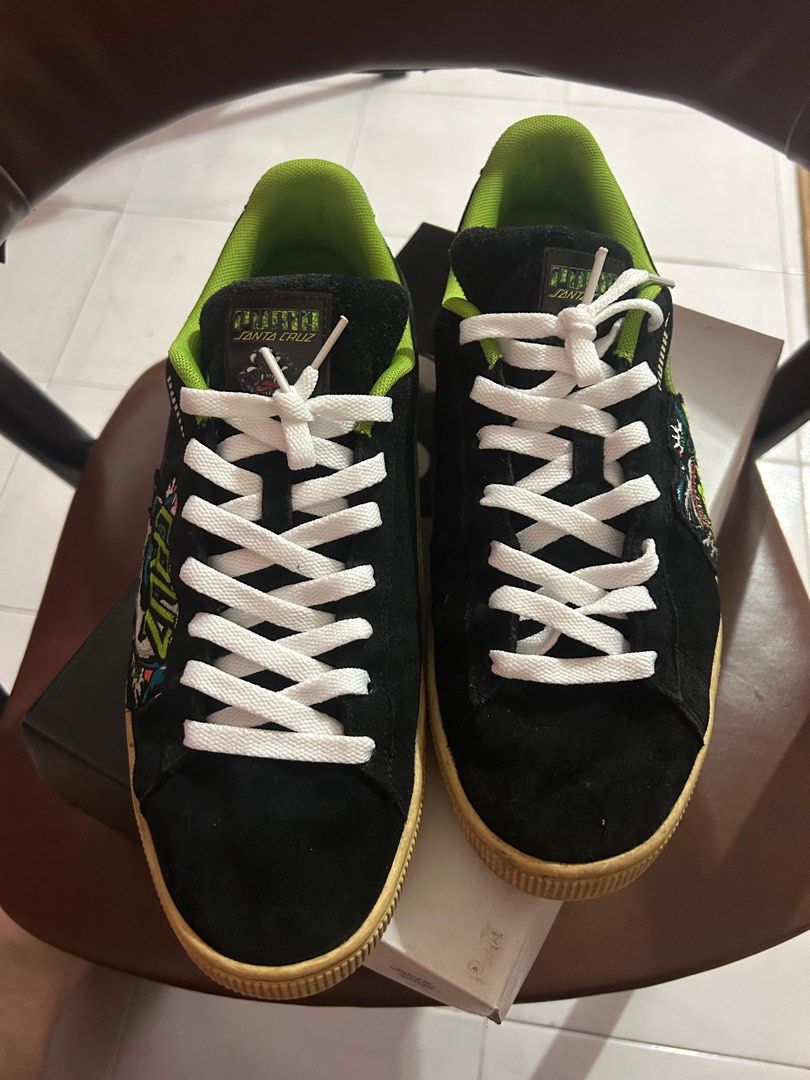 PUMA SUEDE X SANTA CRUZ, Men's Fashion, Footwear, Sneakers on Carousell