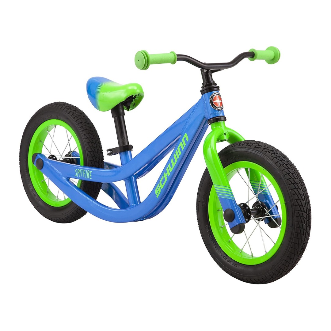 Schwinn Spitfire Kids/Toddlers Balance Bike, 12-Inch Wheels, Sports ...