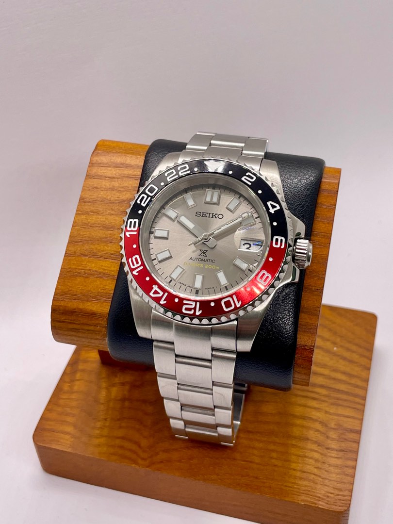 [PRE-ORDER] Seiko Custom Mod “GMT Master II Coke 62MAS Grey” 40mm case ...