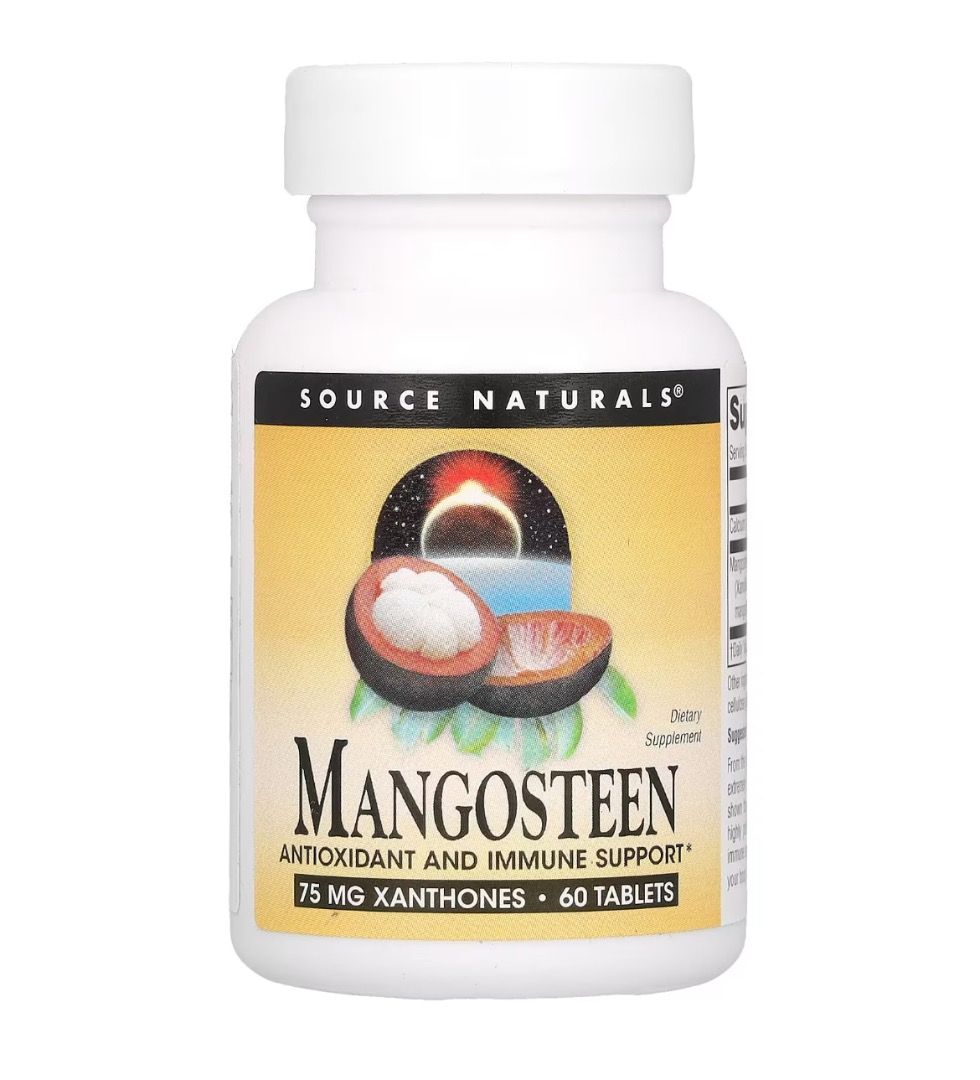 Expiring - Source Naturals Mangosteen 60 tablets expiry date 03/2026 ...