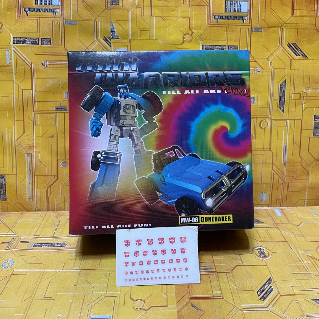 Transformers Igear Mini Warriors - MW-06 MW06 Duneraker (aka ...