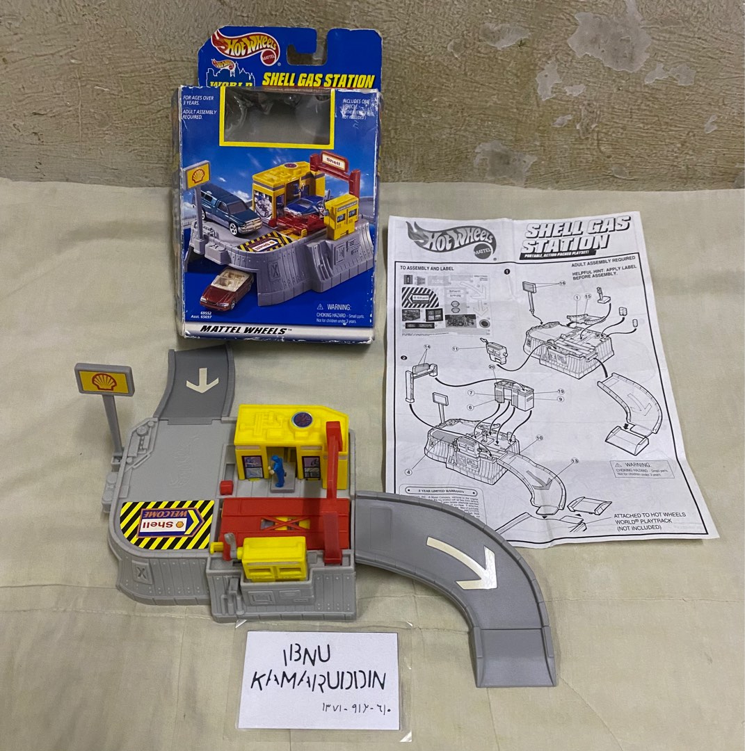 Hot Wheels Vintage Shell Gas Station, Hobbies & Toys, Toys & Games on ...