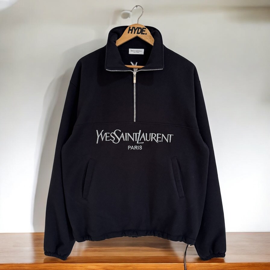 Yves saint laurent YSL halfzip sweatshirt Sweater jacket not prada ...