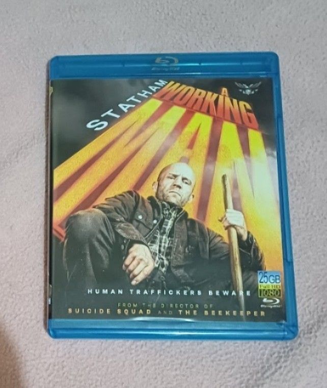 Jason Statham 2025 A Working Man Region A Blue Ray, Hobbies & Toys, Music & Media, CDs & DVDs on ...