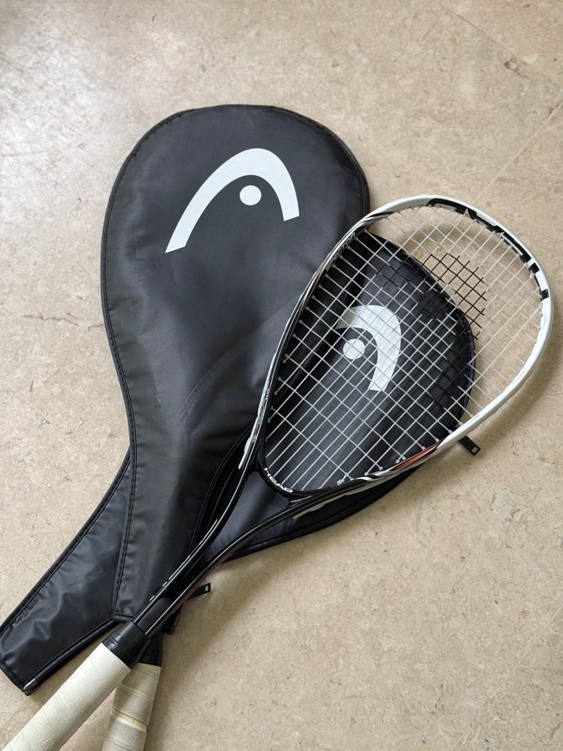 2 x Head - Squash racket, Sports Equipment, Sports & Games, Racket ...