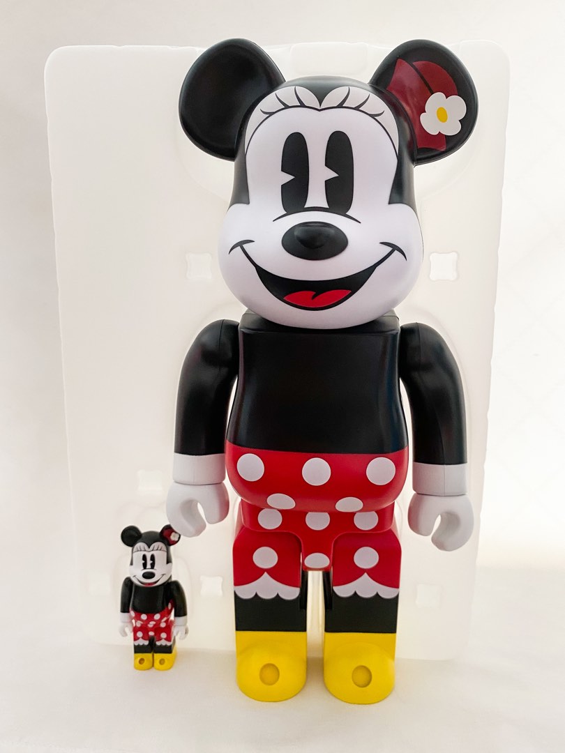 400% + 100% Minnie Mouse Bear Brick, Hobbies & Toys, Toys & Games on ...