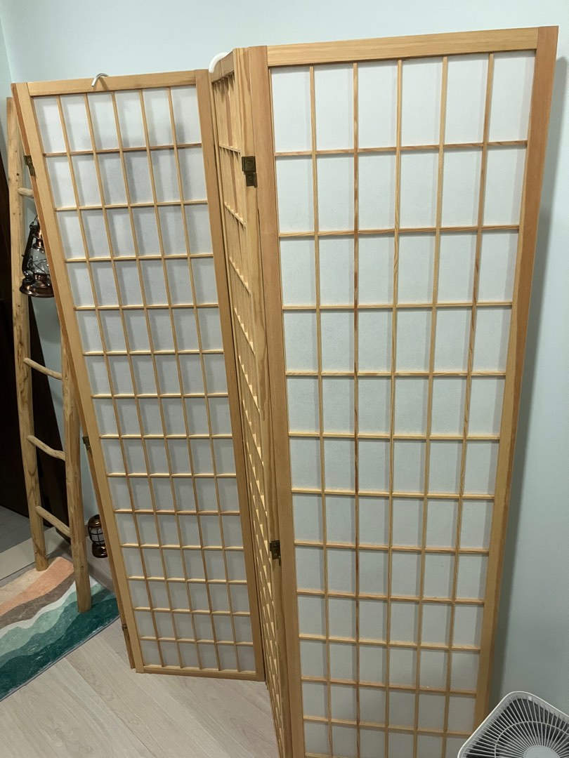 4-panel Tatami Screen, Furniture & Home Living, Furniture, Other Home ...