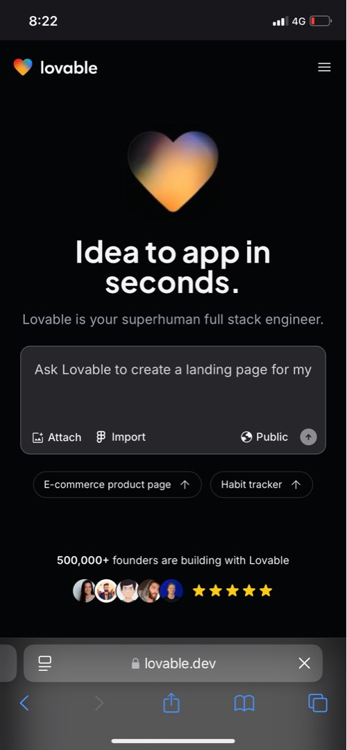 個人閒置 ｜講兩句搞掂自己網頁 ｜唔洗寫code｜ Lovable AI網頁生成 ｜獨享一年版｜ 原價240美金一年, 門票＆禮券, 現金券 ...