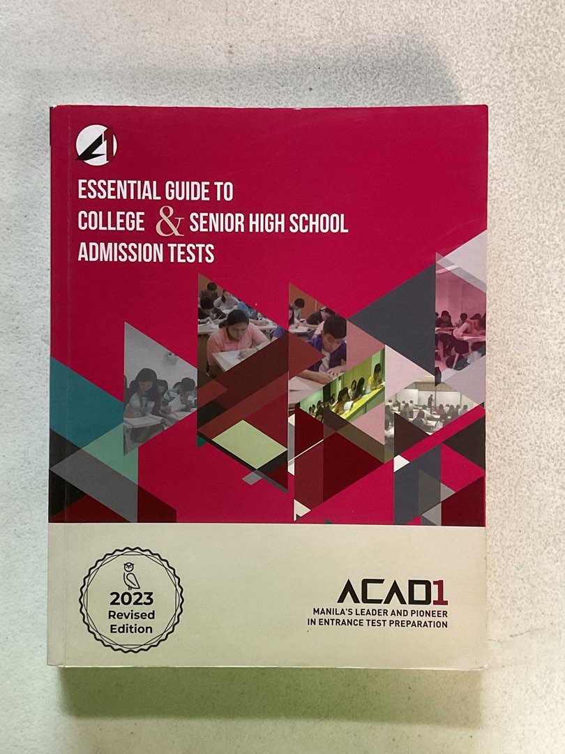 ACAD1 College Entrance Reviewer, Hobbies & Toys, Books & Magazines ...