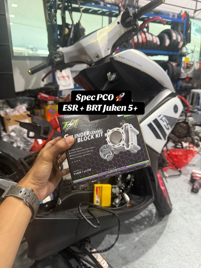 Aerox, Nmax & Sniper Y15, Y16 Spec PCO, Motorcycles, Motorcycle ...