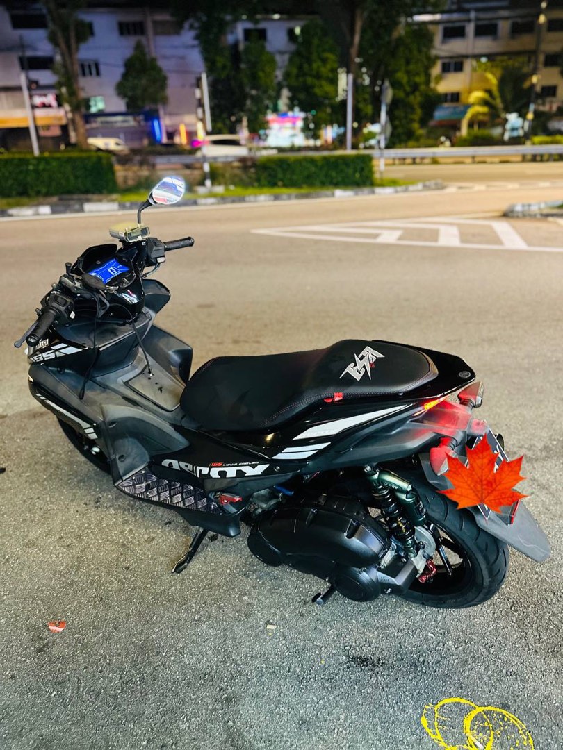 Aerox V1 Keyless with SP Tadao Exhaust, Motorcycles, Motorcycles for ...