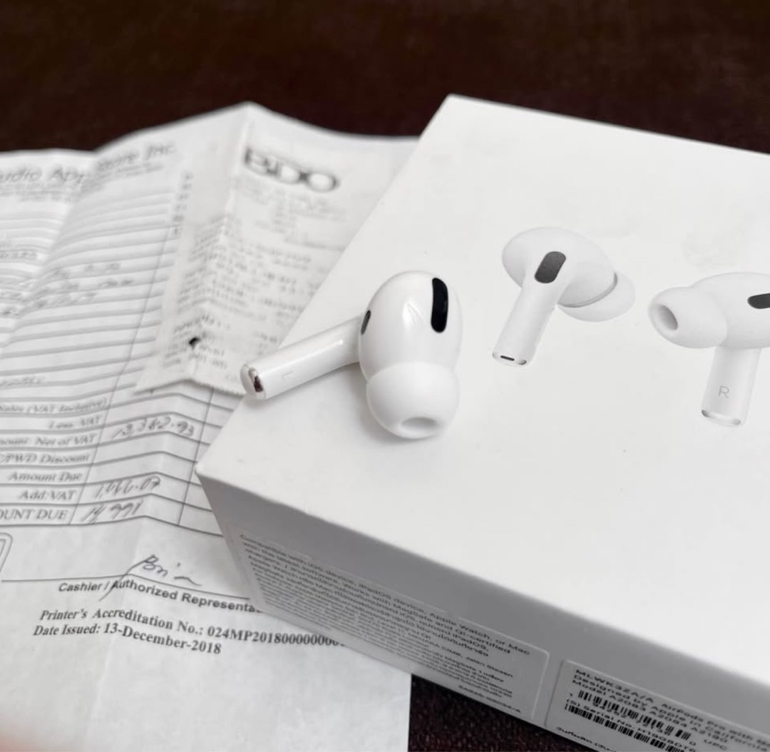 Airpods Pro 1 LEFT POD ONLY (with original receipt), Audio, Earphones ...