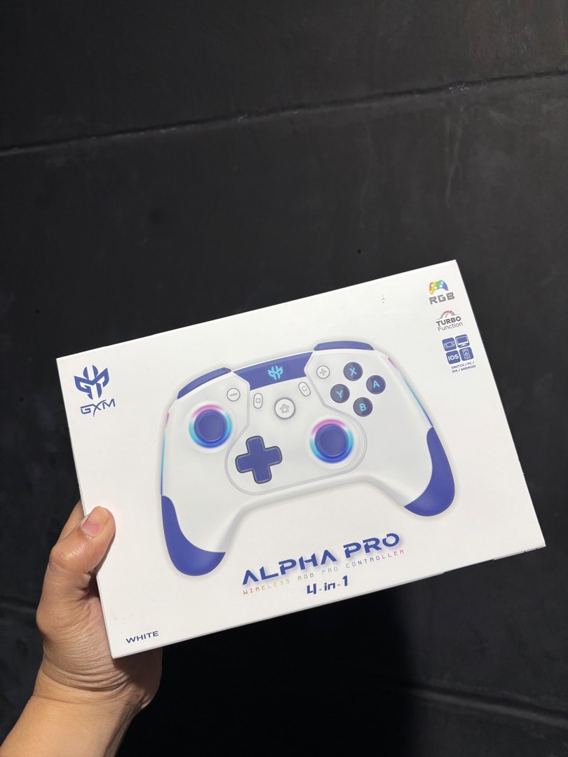 Alpha Pro Wireless RGB Pro Controller, Video Gaming, Gaming Accessories ...