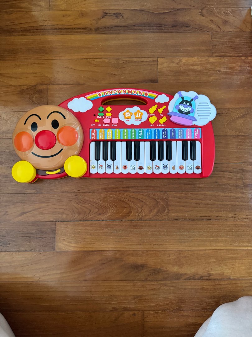 Anpanman (Joypalette) toy keyboard, Babies & Kids, Infant Playtime on ...