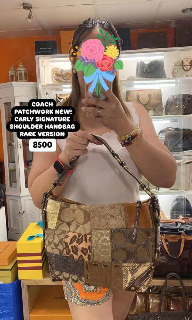 Authentic Coach Patchwork Carly Signature, Luxury, Bags & Wallets on Carousell