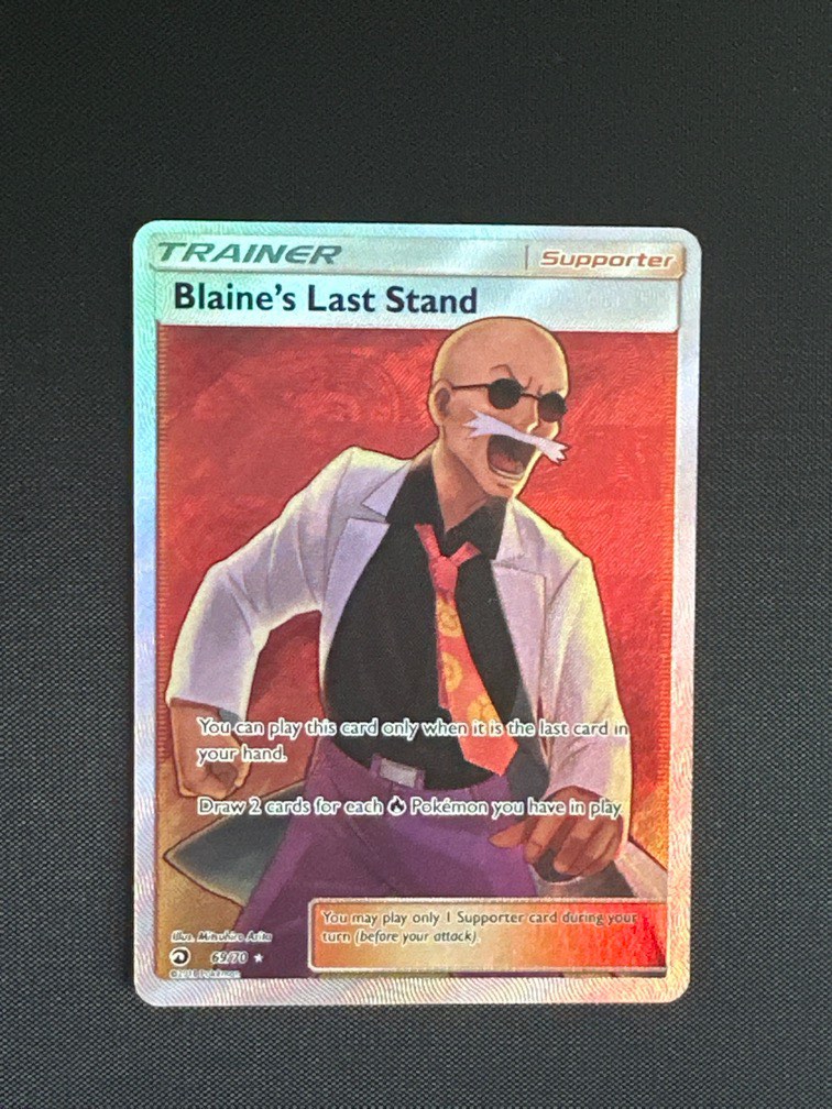 Blaines Last Stand Full Art (Blaine), Hobbies & Toys, Toys & Games on ...