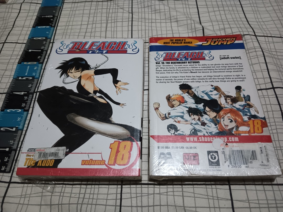 BLEACH Volume 18 - Tite Kubo VIZ Media 2006 Manga Anime Shonen Jump ...