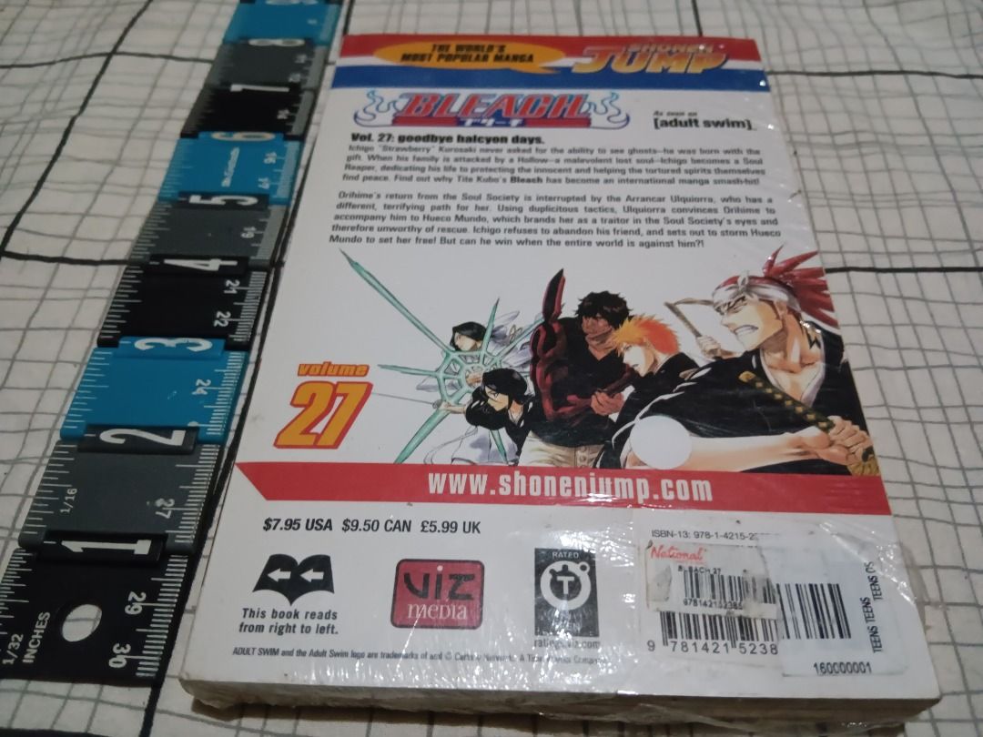 Bleach Volume 27 By Tite Kubo (VIZ Media June 2009) Sealed English ...