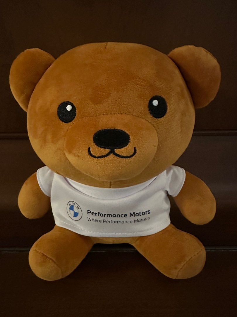 BMW Bear & Plush Toy, Hobbies & Toys, Toys & Games on Carousell