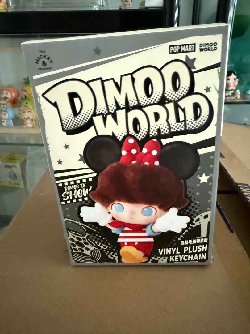 BNIB Dimoo world x Disney plush keychain, Hobbies & Toys, Toys & Games ...