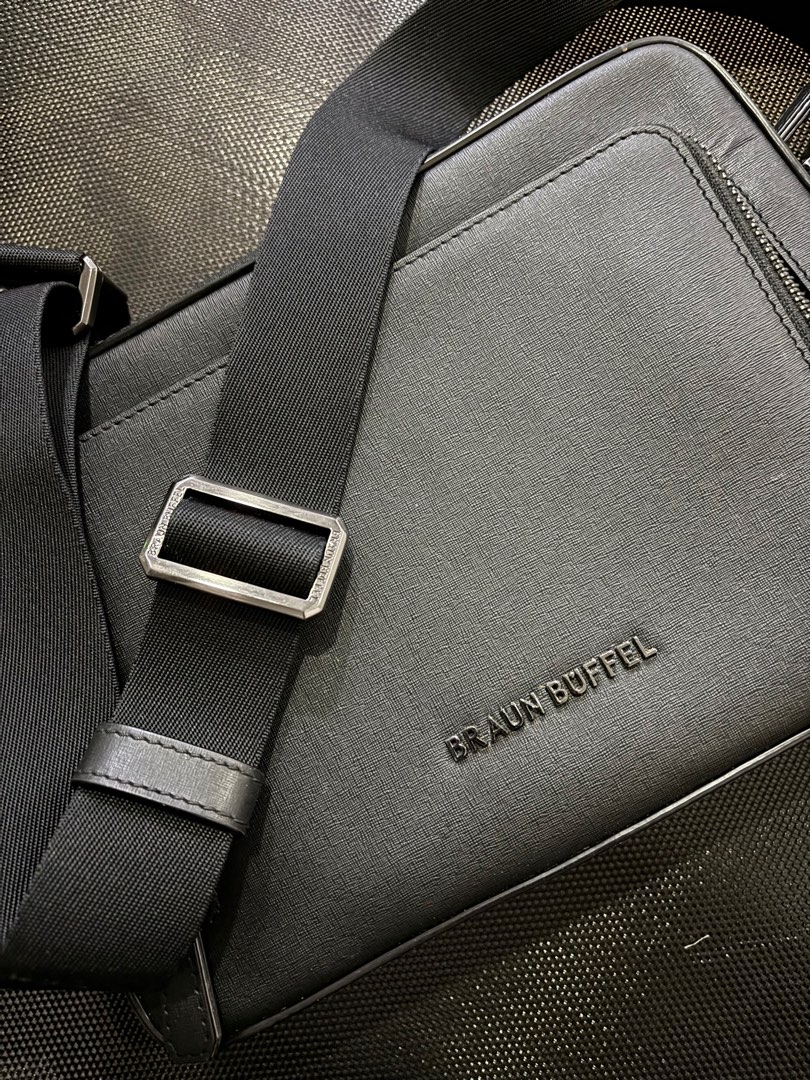 BRAUN BUFFEL Sling Bag in Black, Women's Fashion, Bags & Wallets ...