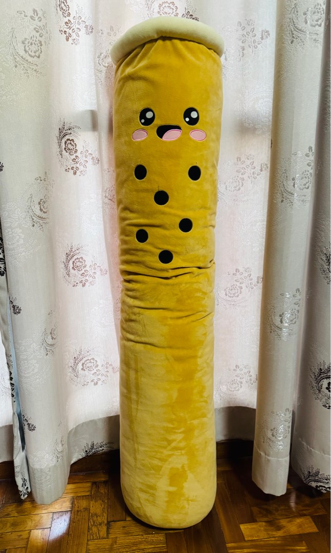 Bubble Tea face Bolster, Furniture & Home Living, Bedding & Towels on ...