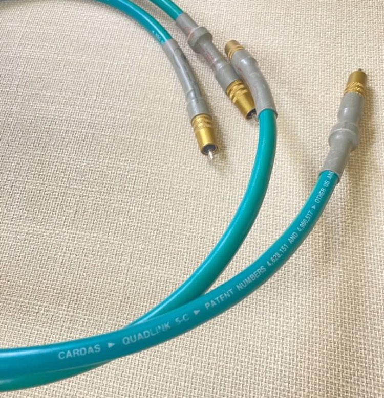 Cardas RCA cable, Audio, Other Audio Equipment on Carousell