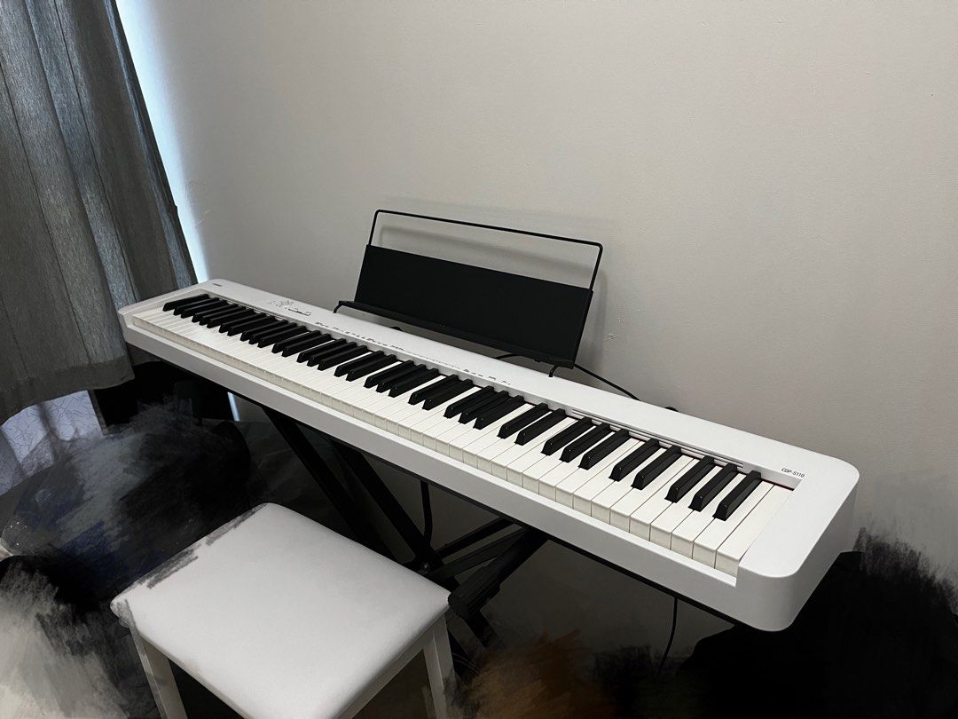 CASIO CDP-S110 Digital Piano 88 keys (New 2021 Model) Digital ...