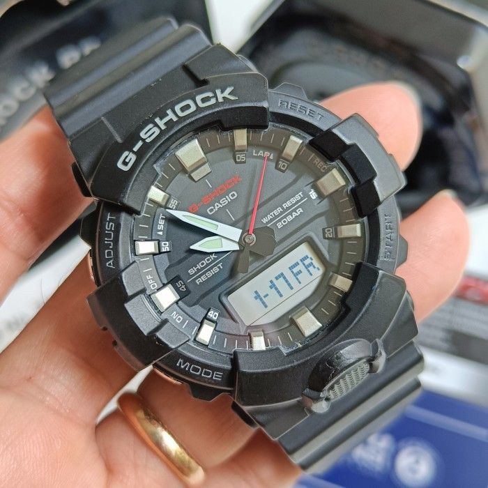 Casio G-Shock GA800 1adr original bekas fullset bagus normal semua siap ...