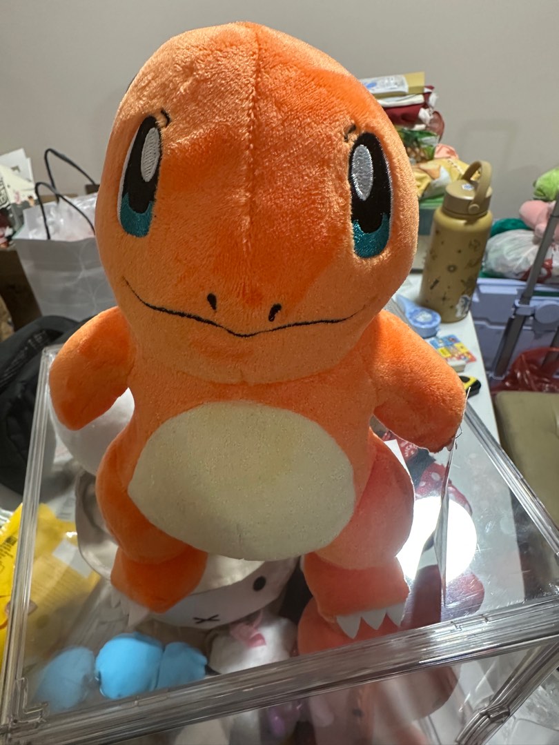 Chamander soft toy plushie pokemon funclaw, Hobbies & Toys, Toys ...