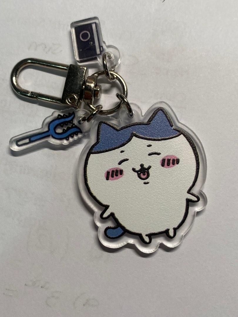 Chiikawa Haciware Keychain! kawaii y2k cute, Hobbies & Toys, Toys ...