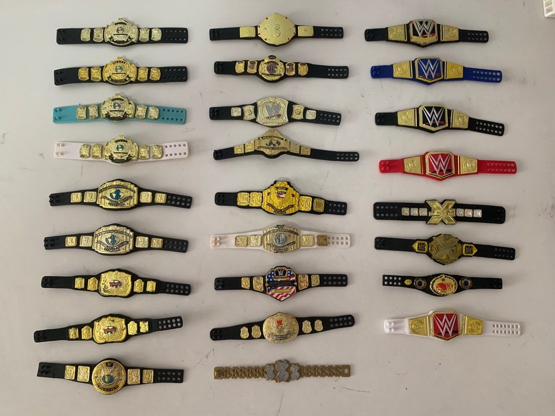 [CLEARANCE SALES!!] - WWE WCW Mattel 6 to 7 inches Figures Belts Wing ...