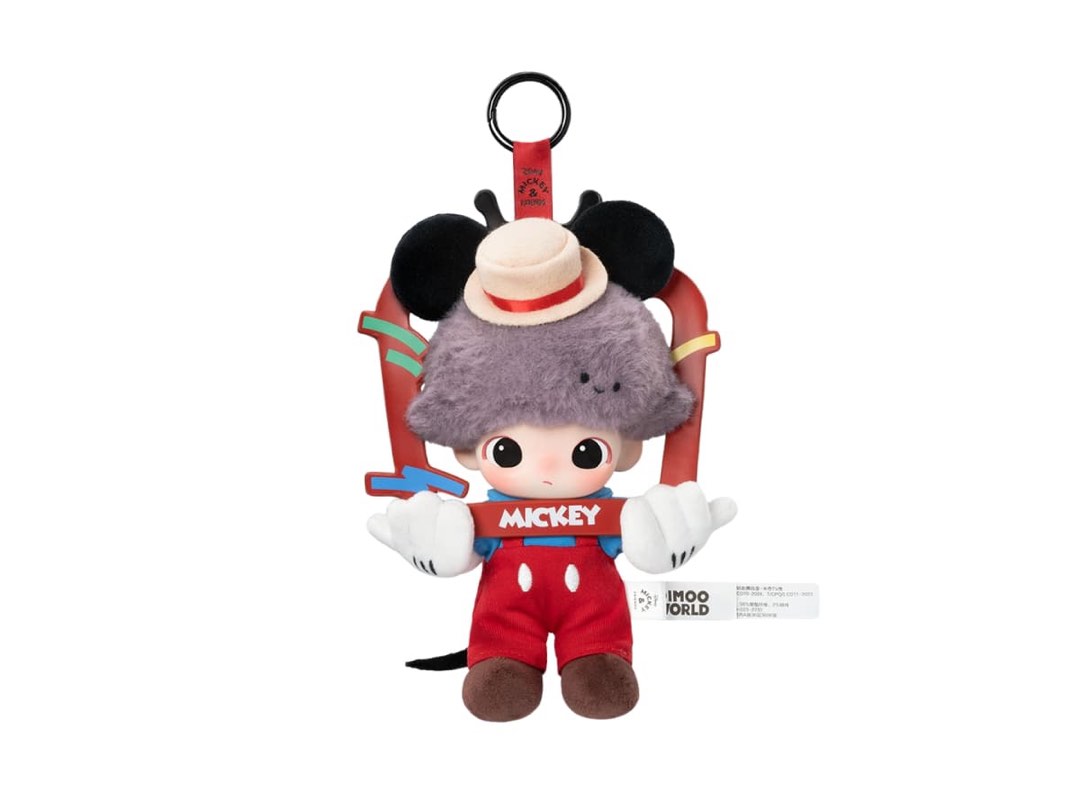 (CO OREN) DIMOO WORLD x DISNEY Vinyl Plush Keychain Pendant Series ...