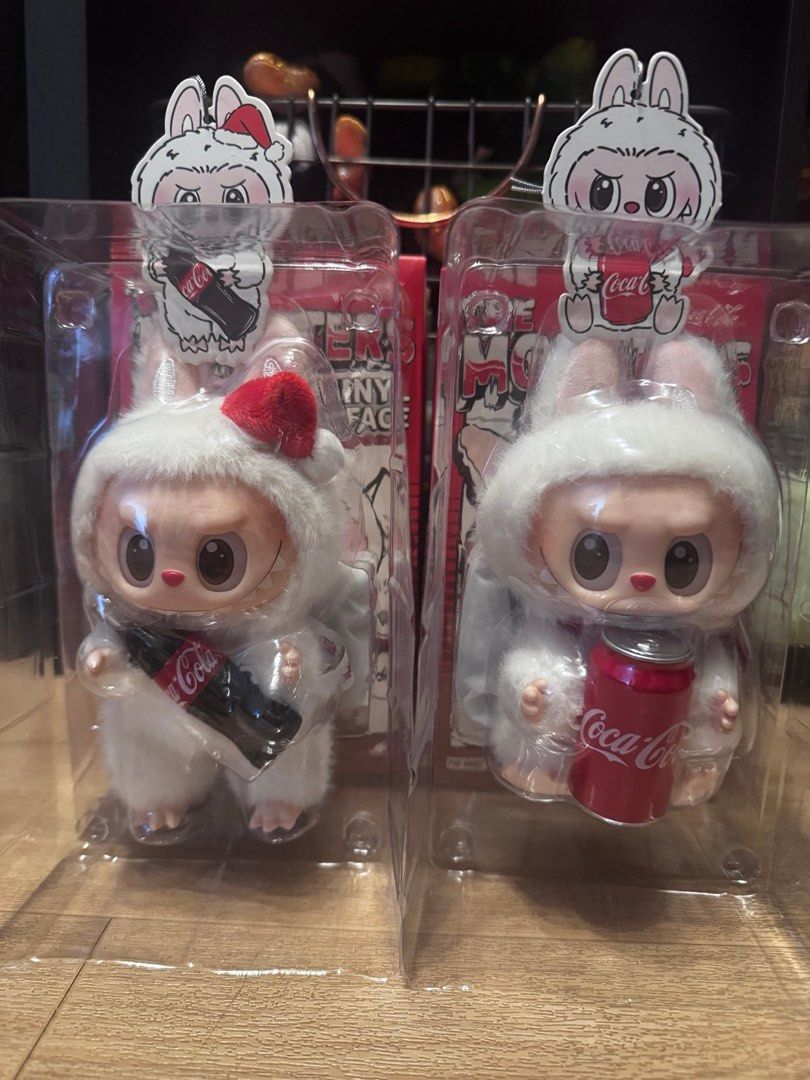 Coca cola labubu keychain popmart, Hobbies & Toys, Toys & Games on ...