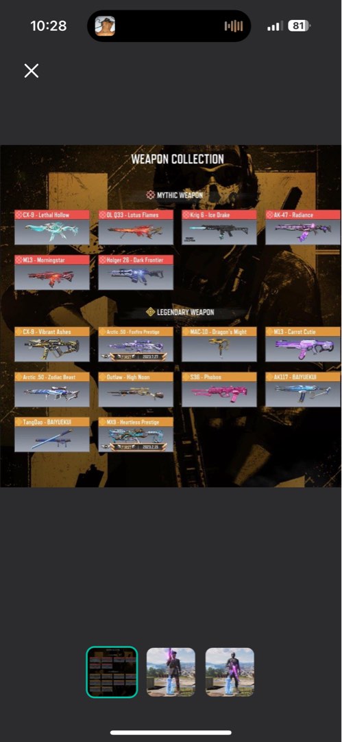 Codm acc, Video Gaming, Video Games, Others on Carousell