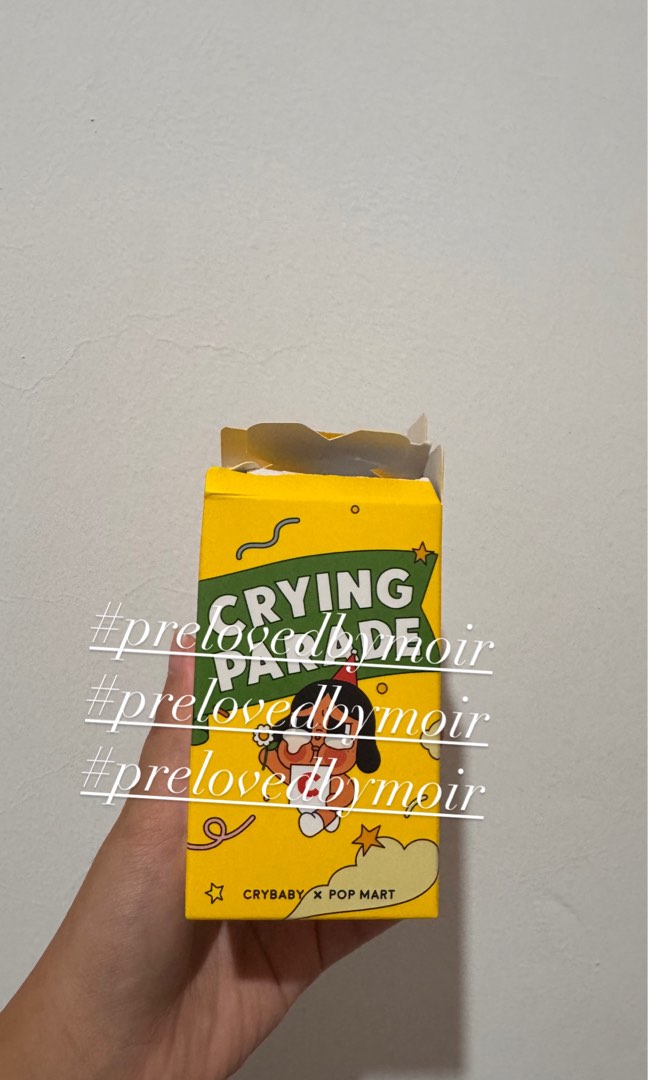 CRY Baby POPMART CRYING PARADE SERIES, Toys & Collectibles, Mainan di ...