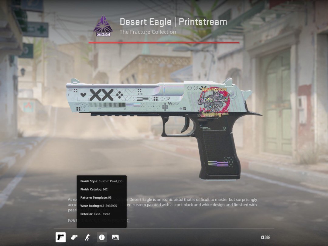 CS2 CSGO Field Tested Deagle Printstream, Video Gaming, Video Games ...