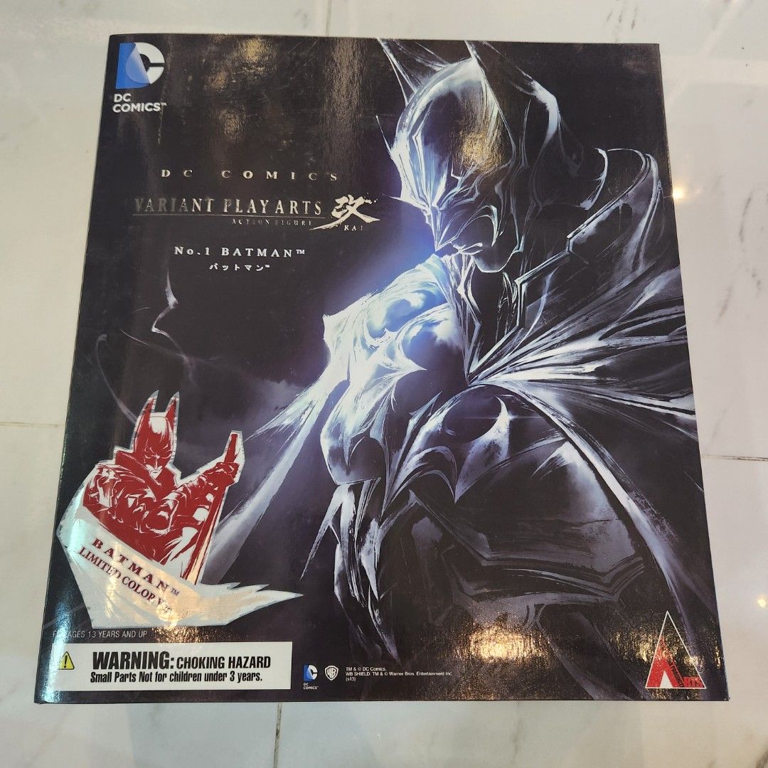 DC Comics Variant Playarts Kai Batman Limited Color Ver, Hobbies & Toys ...