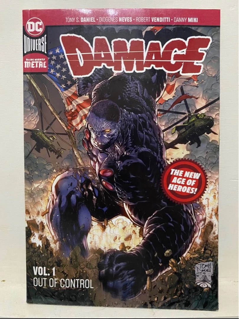 DC Damage Vol#1, Hobbies & Toys, Books & Magazines, Comics & Manga on ...