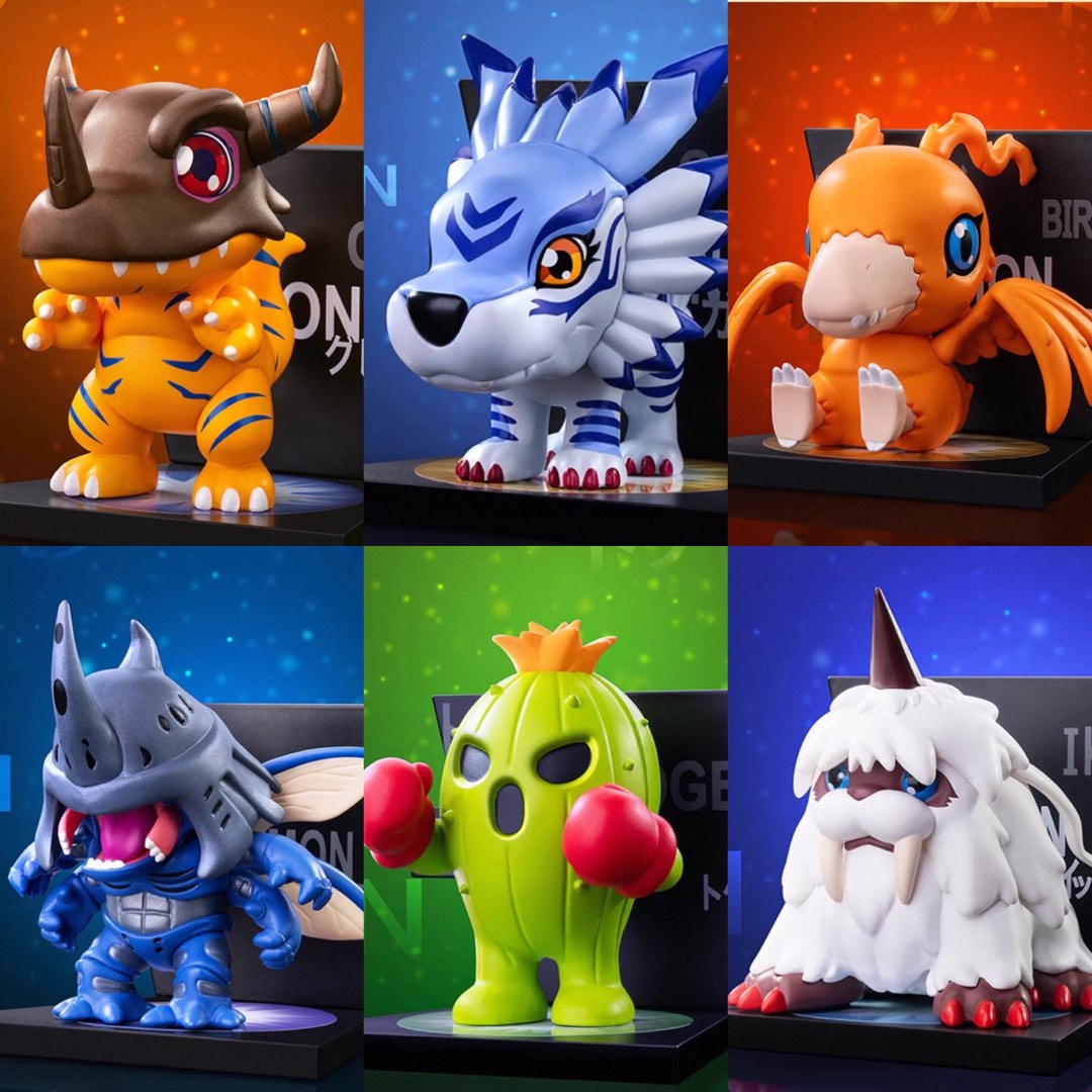 Digimon Adventure Fridge Magnet Series Popmart X Toei Animation / FULL ...