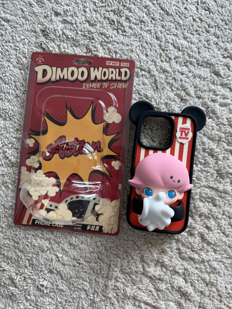 Dimoo TV Show iPhone 16 Pro case, Mobile Phones & Gadgets, Mobile ...