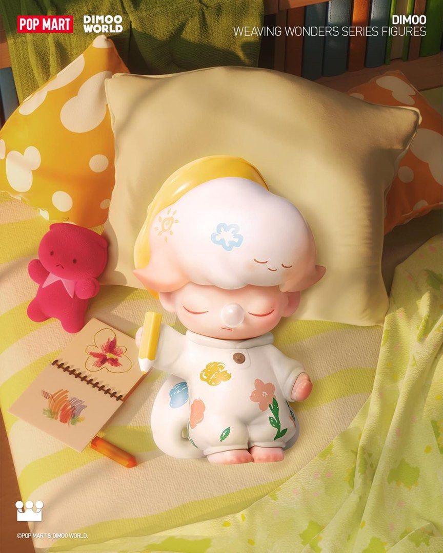 [Dimoo) Weaving Wonders Series - Dreams of Painting, Hobbies & Toys ...