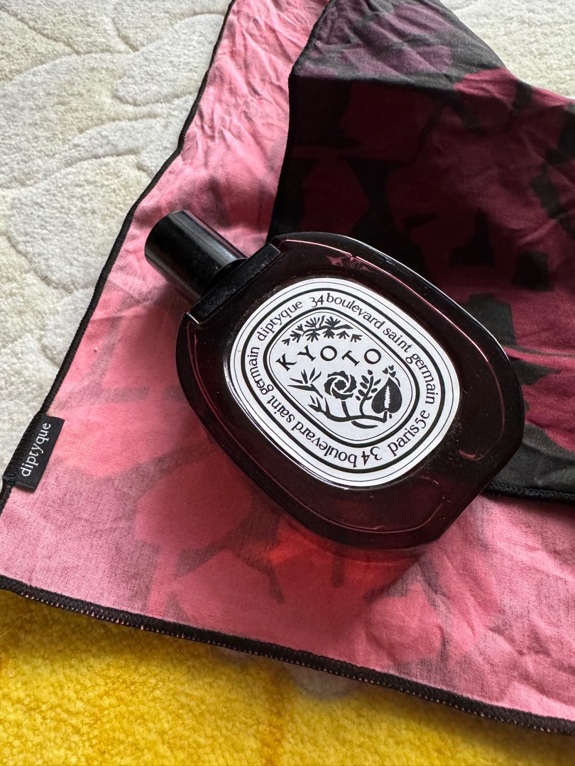 Diptyque Kyoto 100ml eau de toilette and furoshiki wrap, Beauty ...