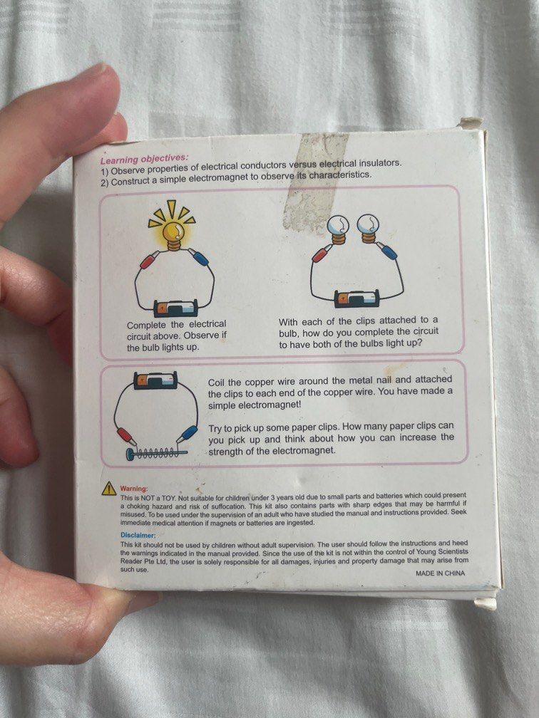 Electrical Circuit Kit, Hobbies & Toys, Toys & Games on Carousell