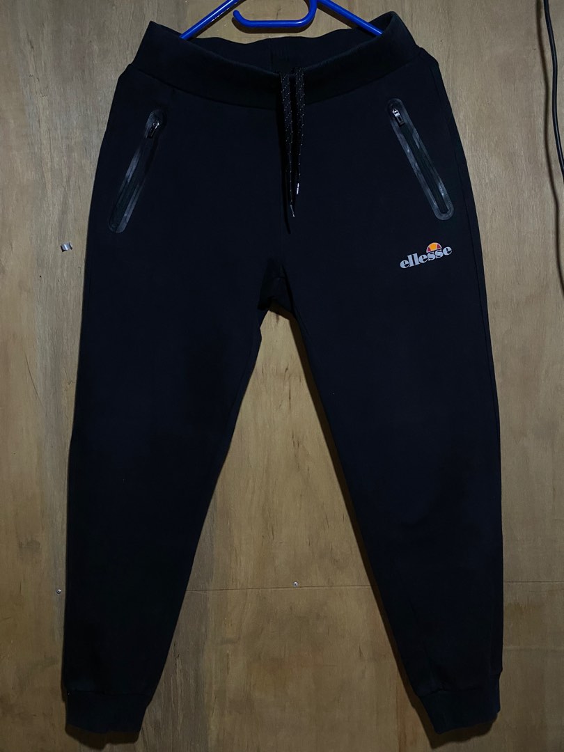 Ellese tracksuit pants (Reflectorized Logo), Men's Fashion, Bottoms ...