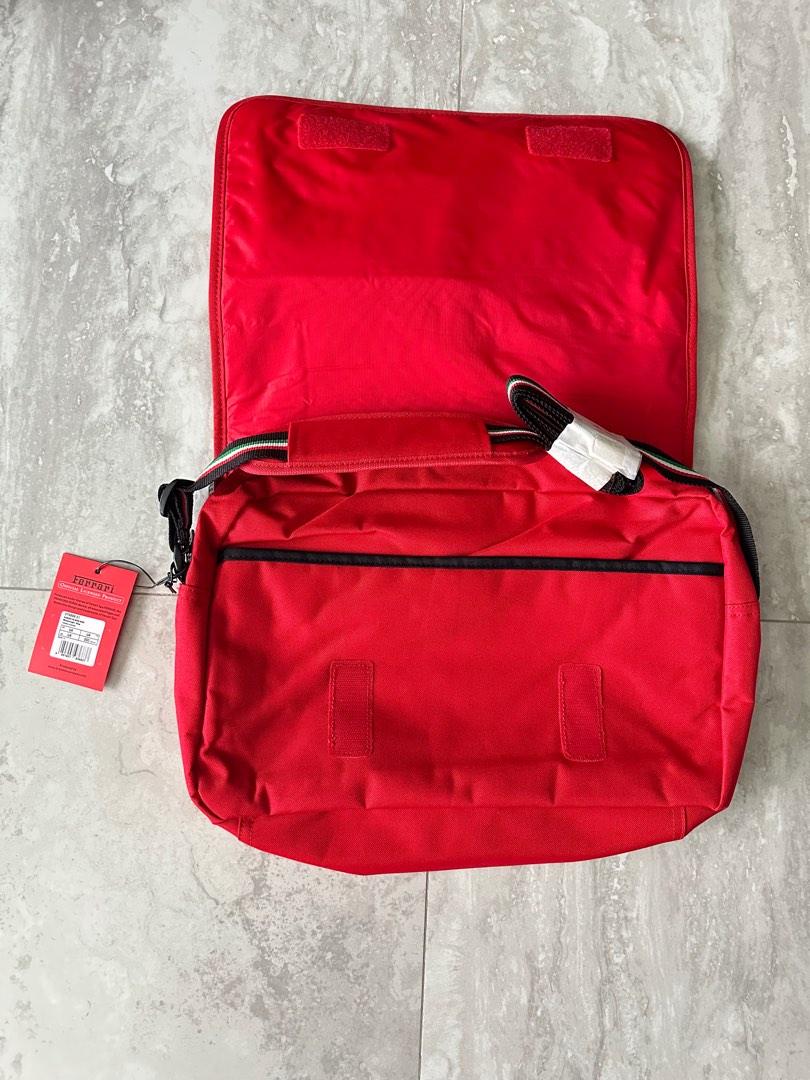 Ferrari bag Authentic, Men's Fashion, Bags, Sling Bags on Carousell