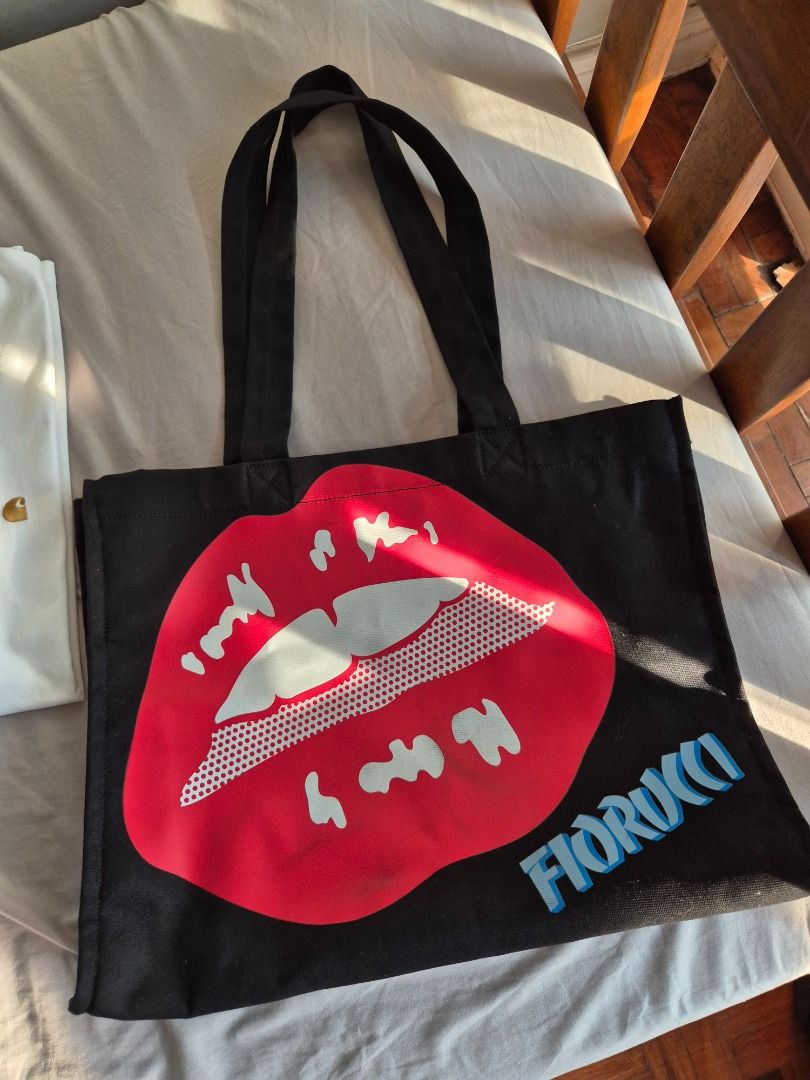 Fiorucci Canvas Tote Bag, Luxury, Bags & Wallets on Carousell
